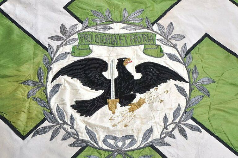 Warstory Antiques - General Goring Regimental Standard with Pole Top ...