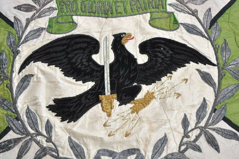 Warstory Antiques - General Goring Regimental Standard with Pole Top ...