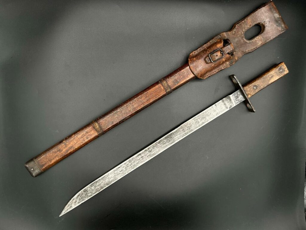 Warstory Antiques - Arisaka Pole Bayonet, Jinsen Arsenal